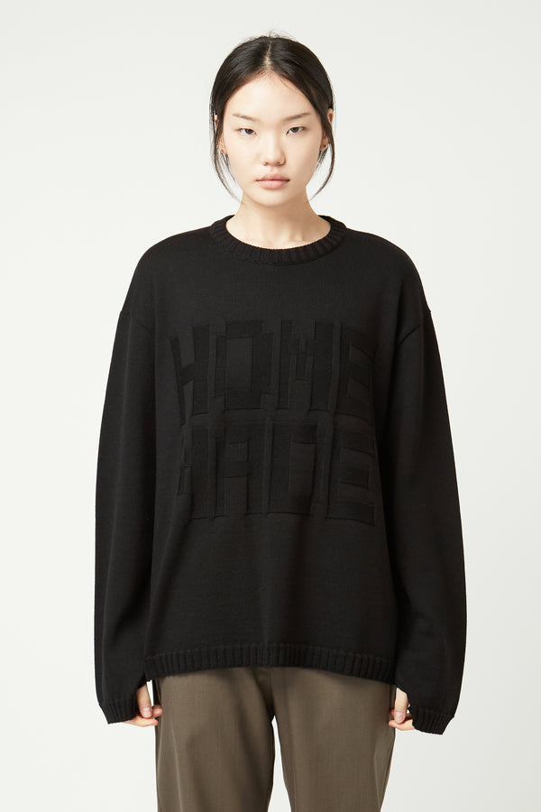 HOMEMADE SWEATER IN BLACK, W25 - Zambesi Store