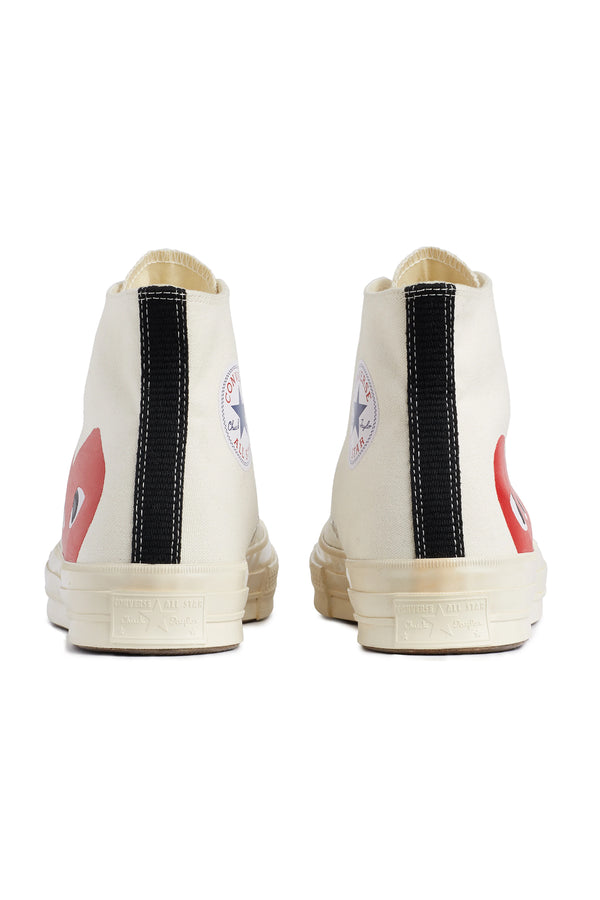 BIG HEART HI TOP IN WHITE, FW22 - Zambesi Store